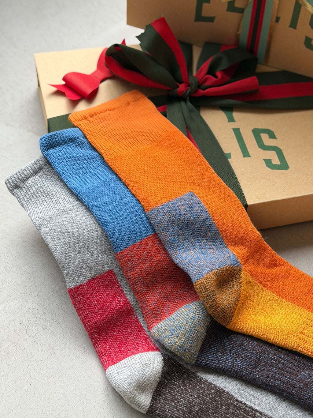 The Gloaming Gift Set | Men's Crew Sock 3 Pack + Gift Box