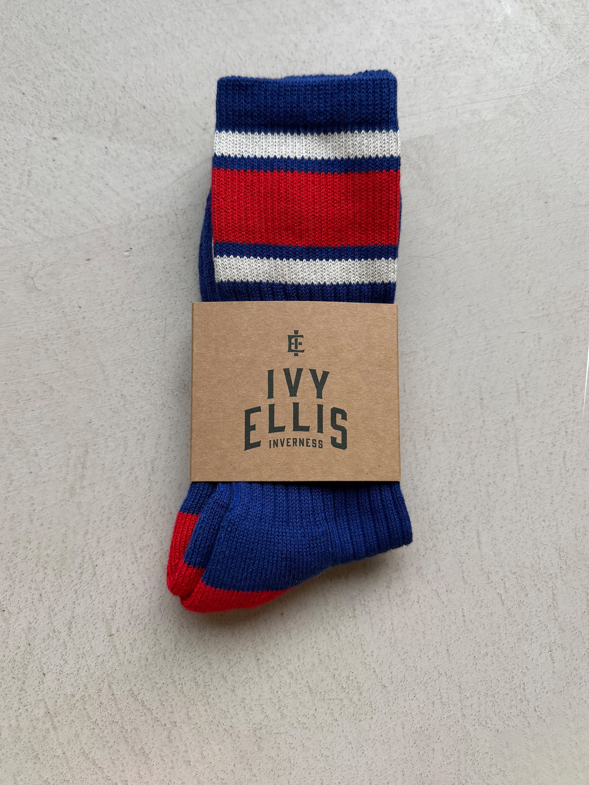 The Kelly Men’s Crew Socks | Ivy Ellis Vintage Sports
