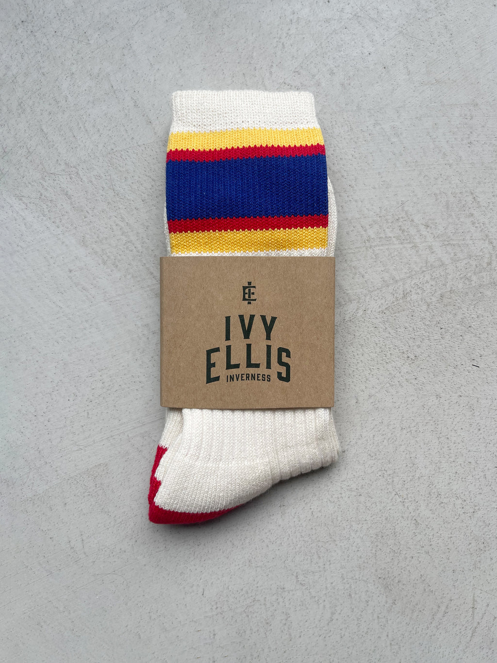 The Russell – Ivy Ellis x John Simons | Men’s Crew Socks